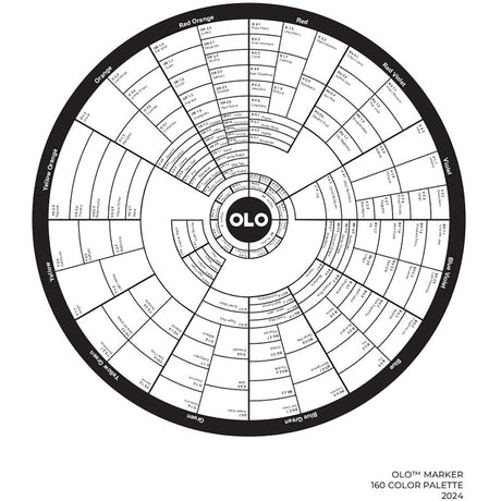 OLO Marker Resources: Free Line Art, Color Charts, and Tutorials – OLO ...