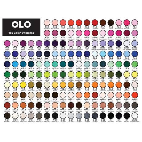 OLO Marker Resources: Free Line Art, Color Charts, and Tutorials – OLO ...