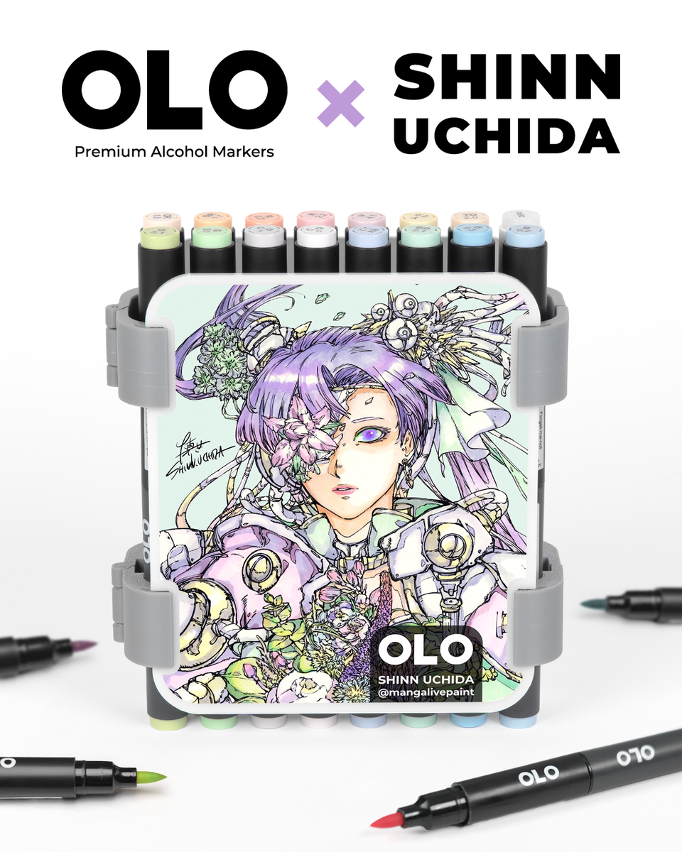 Shinn Uchida Artist Set – OLO Marker Europe